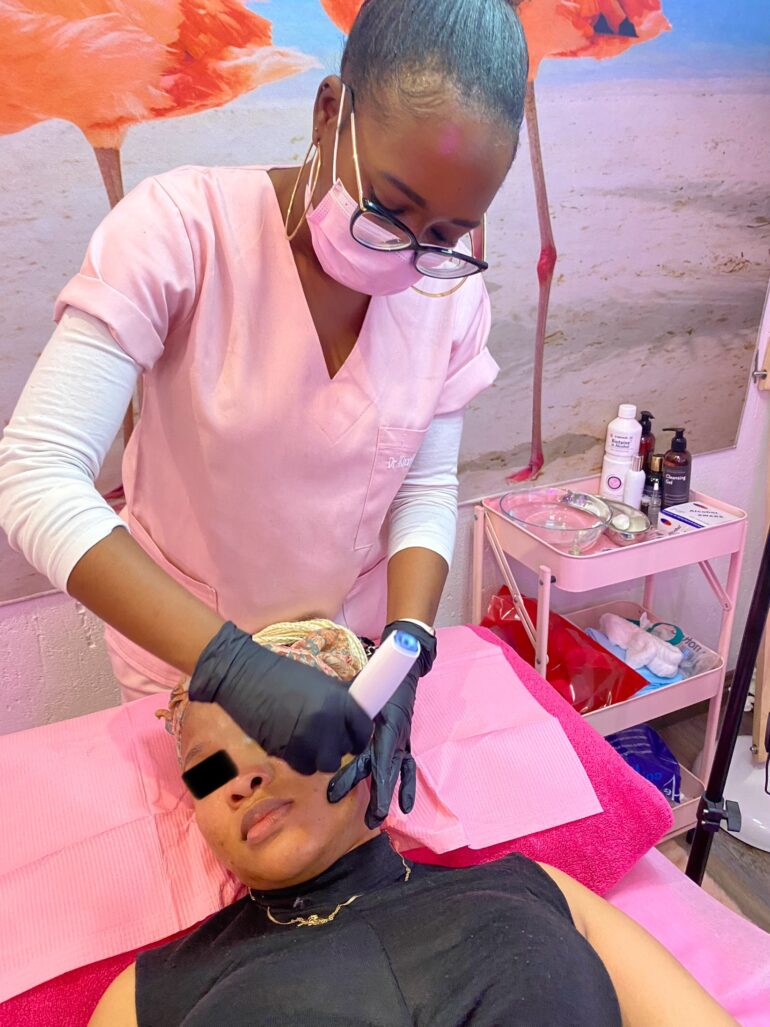 Physicians treat skin-bleaching victims, addressing colorism